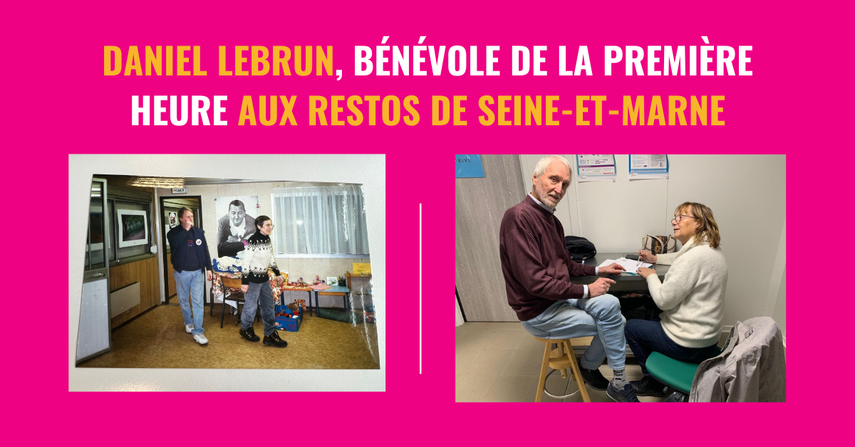 Daniel Lebrun : 25 ans d'engagement aux Restos du Cœur de Seine-et ...